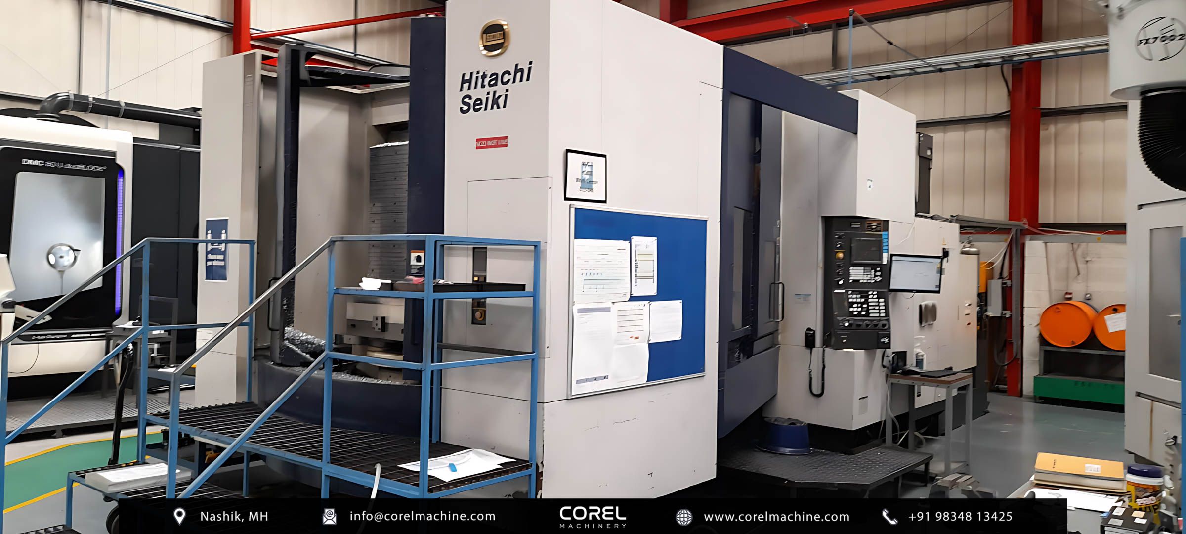 Buy Used HITACHI SEIKI HS800 HMC #2 | Used HORIZONTAL MACHINING CENTERS ...